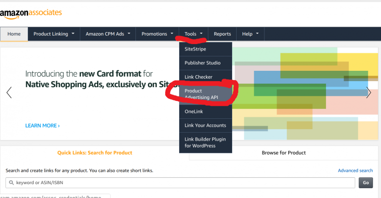 How to obtain Amazon Product Advertising API key and secret How to obtain Amazon Product Advertising API key and secret